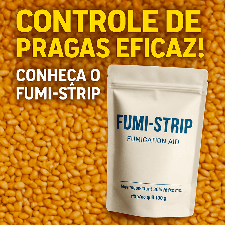 FUMI-STRIP: O Inseticida Fumigante para Grãos e Fumo